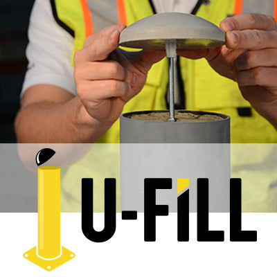 U-Fill Bolt Down Bollard System – The Bollard Shop