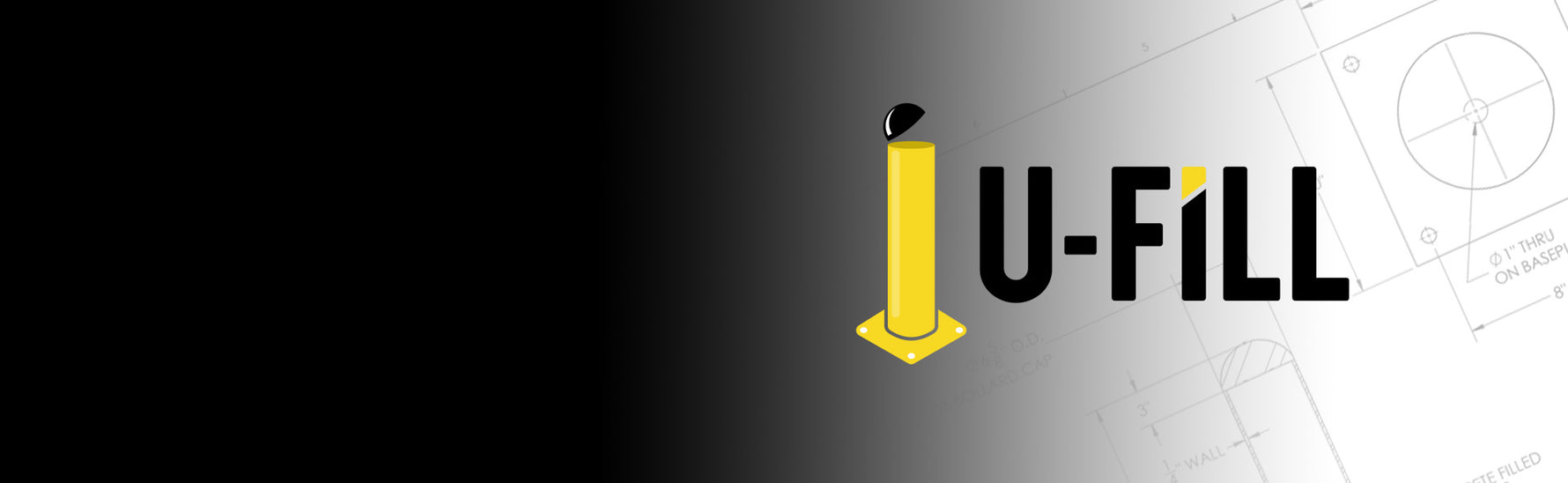 U-Fill Bolt Down Bollard System – The Bollard Shop